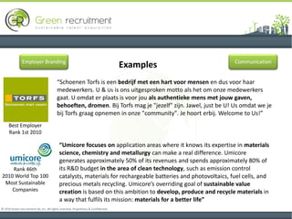 Sustainable Recruitment Strategy | PDF | Green Solutions | Business
