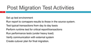 SAP Migration Overview | PPTX