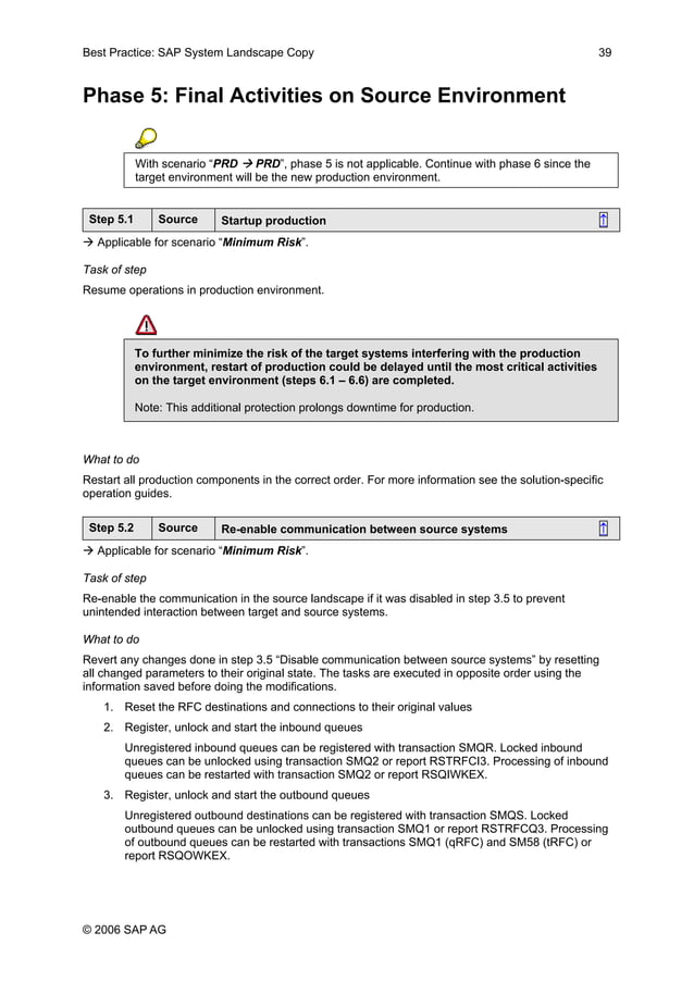 Sap system copy | PDF