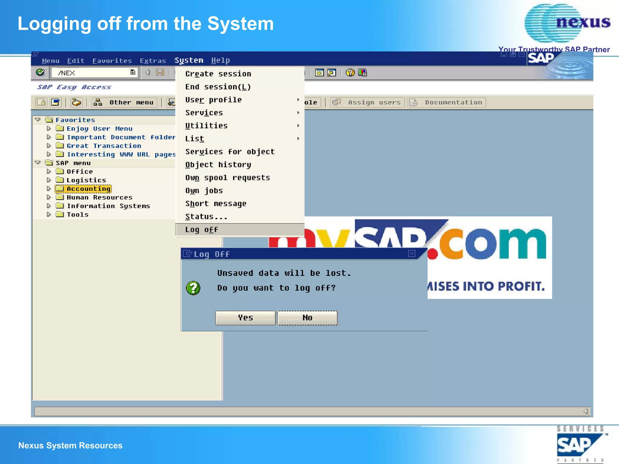 Sap system navigation - for beginer | PPT
