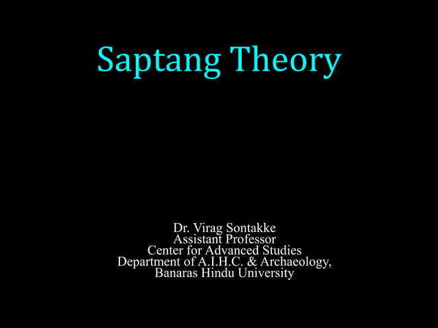 Doctrine of Saptang Theory | PPTX