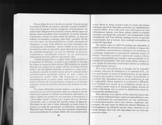 Tugui, Ion - Sapte ani apocaliptici | PDF