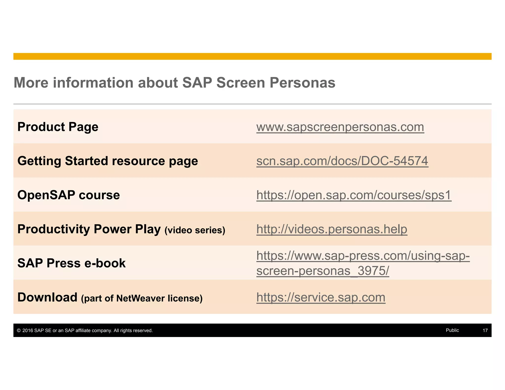 SAP TechEd 2016 maximizing_user_productivity_with_sap_screen_personas | PDF