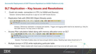 SAP TechEd 2013 - SAP HANA Success Story | PPT