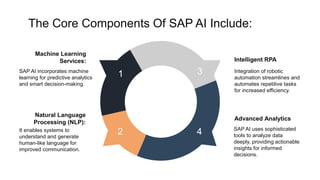 SAP Technology Landscape.SAP AI, Rise with SAP, and SAP BTPpptx | PPTX