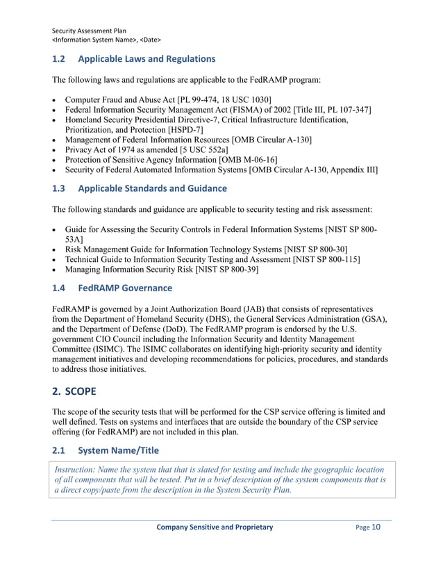 Sap template 050312 | DOCX
