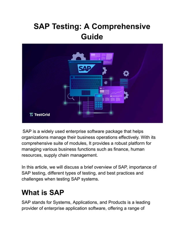The SAP Testing A Comprehensive Guide.pdf