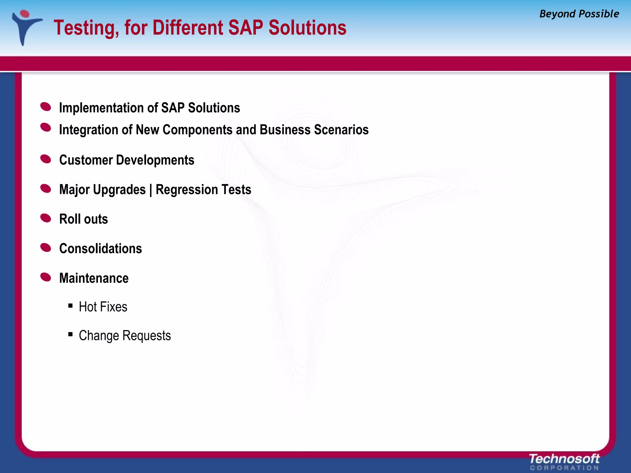 SAP Testing Services | PPT