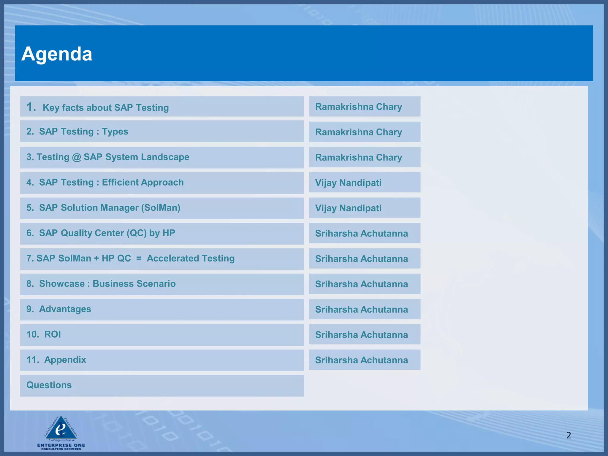 SAP Testing with SolMan and SAP Quality Center | PDF