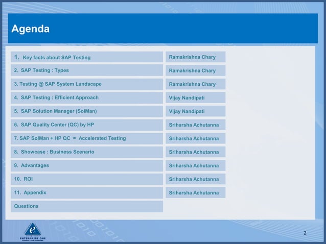 SAP Testing with SolMan and SAP Quality Center | PDF