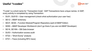 SAP Tips and Tricks for Automation Developers from ABAP Developer | PPT