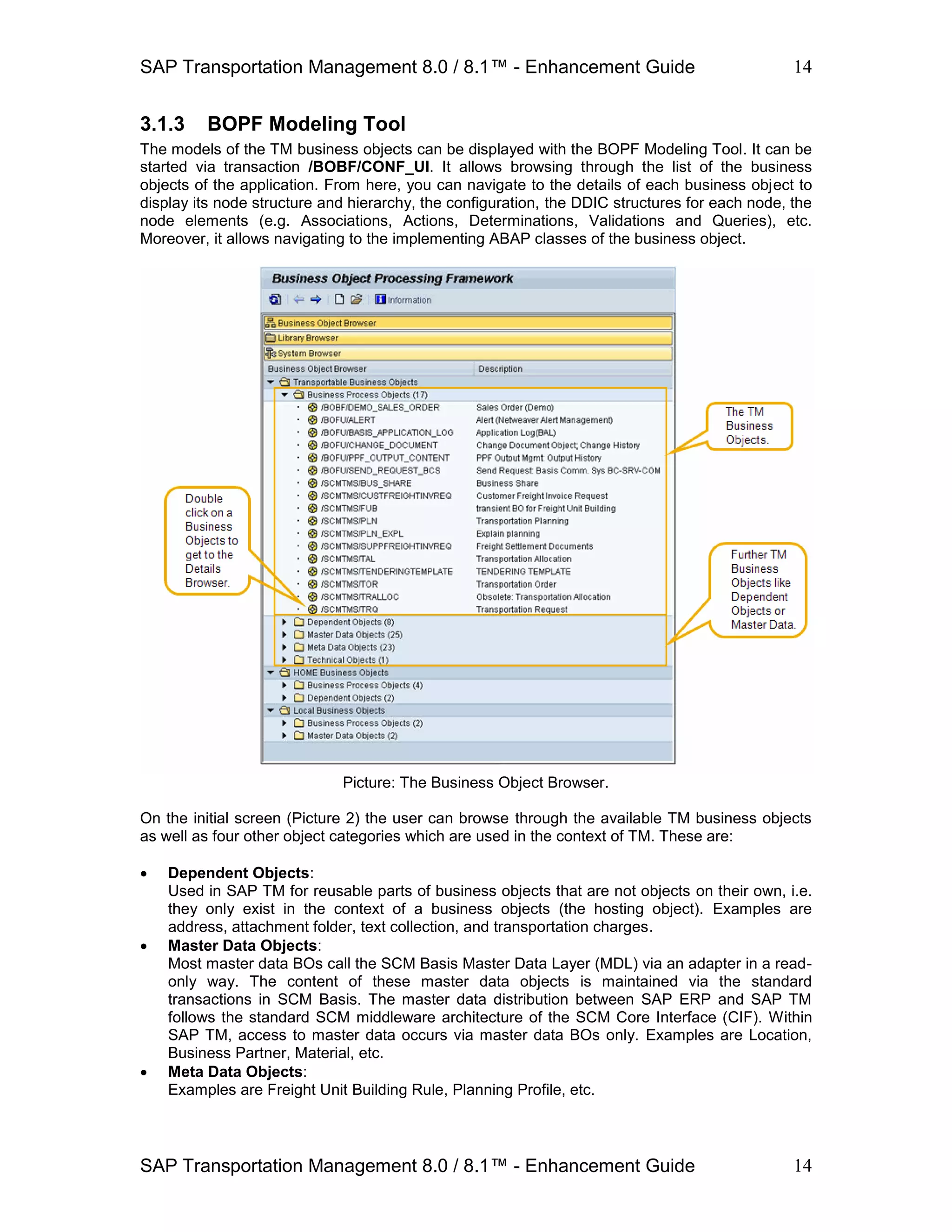 Sap Tm Enhancement Guide Pdf Databases Computer Software And Applications