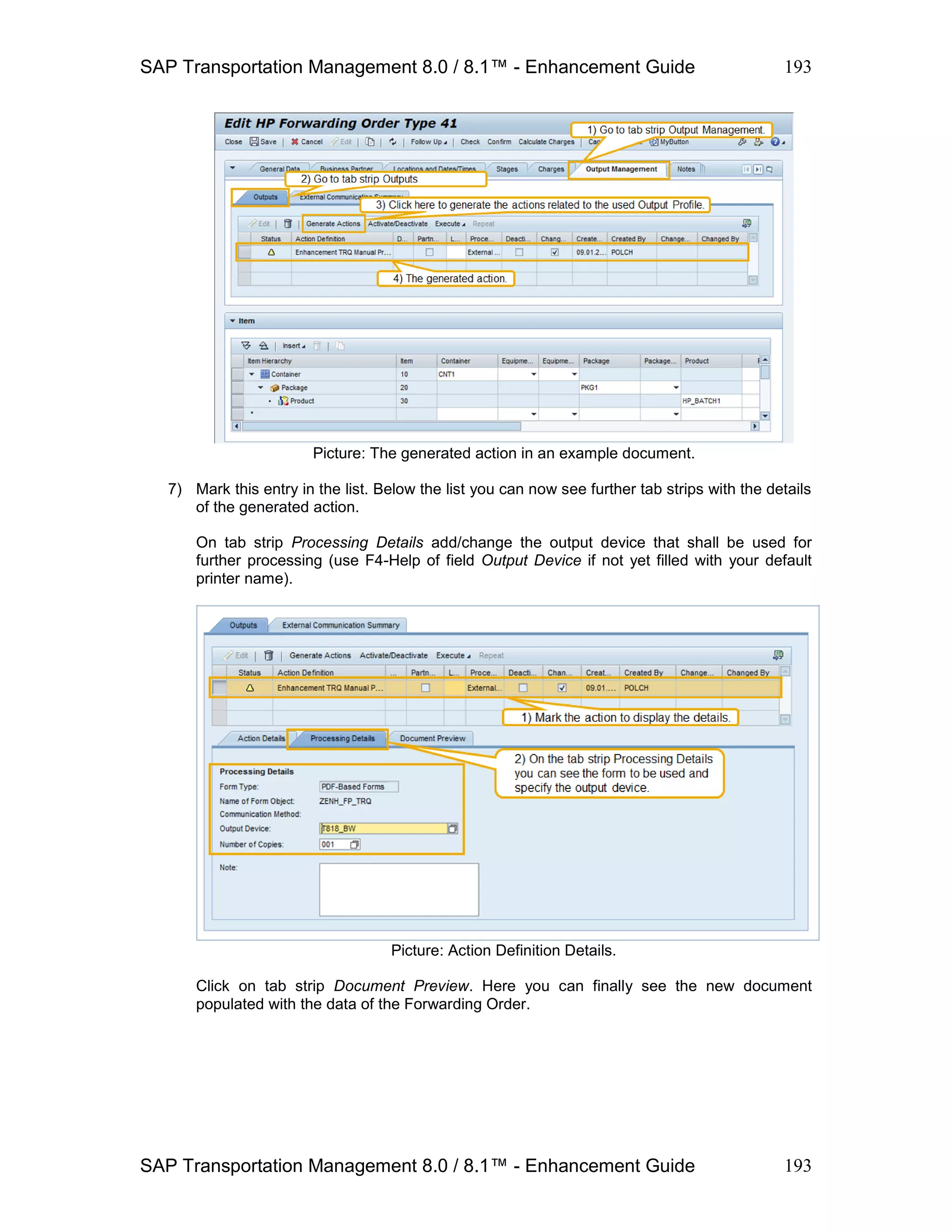 Sap tm enhancement guide | PDF