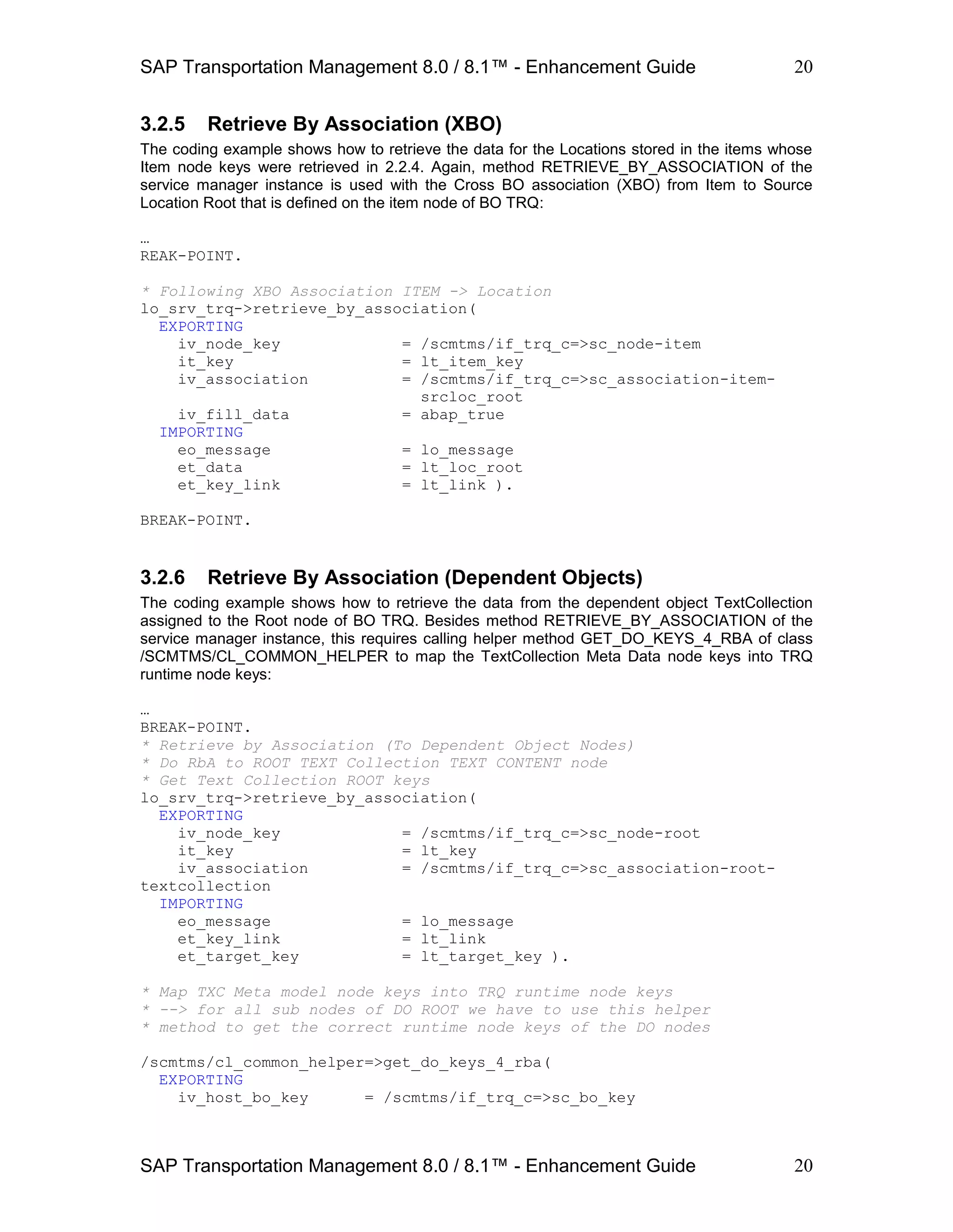 Sap Tm Enhancement Guide Pdf Databases Computer Software And Applications