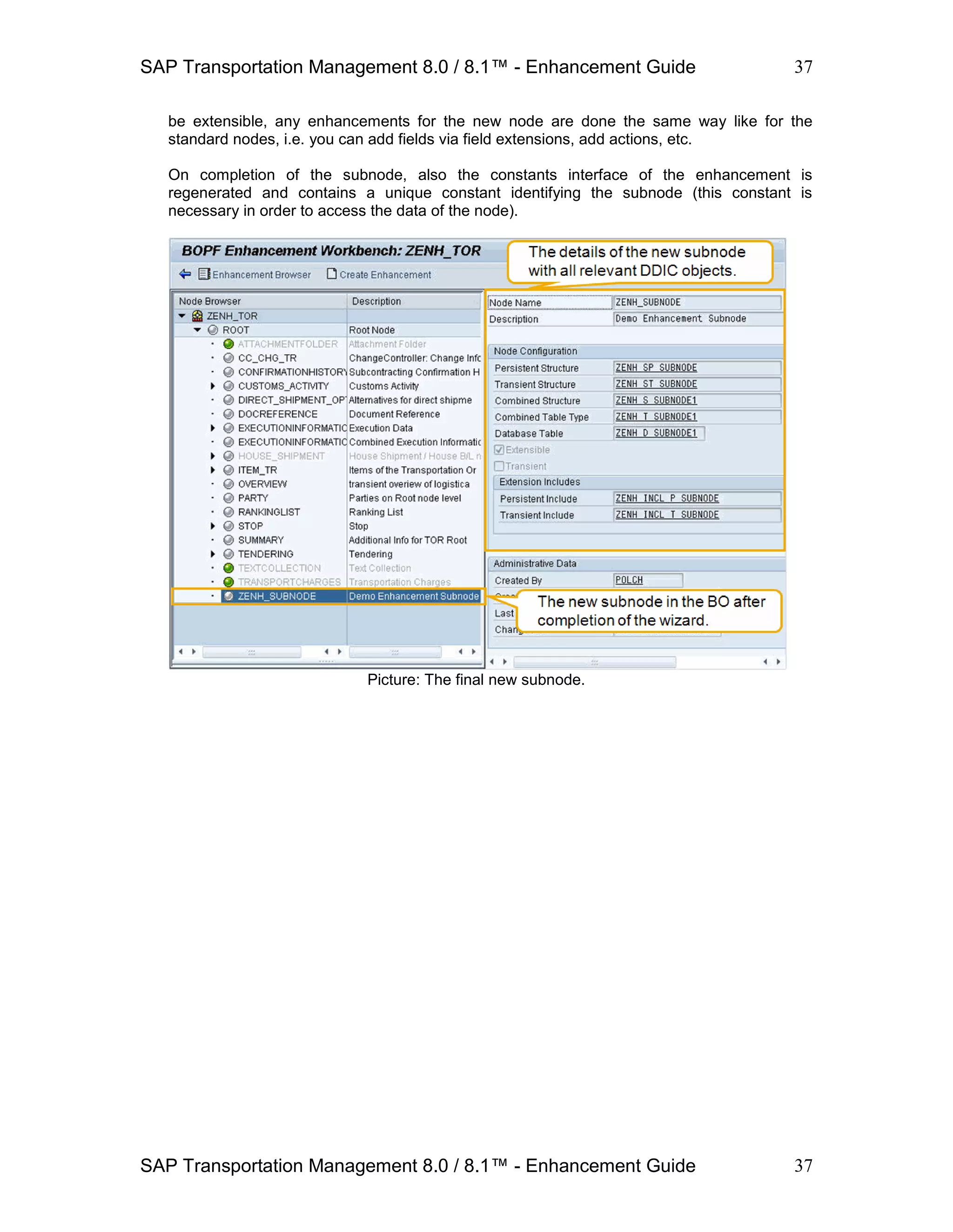 Sap Tm Enhancement Guide Pdf Databases Computer Software And Applications
