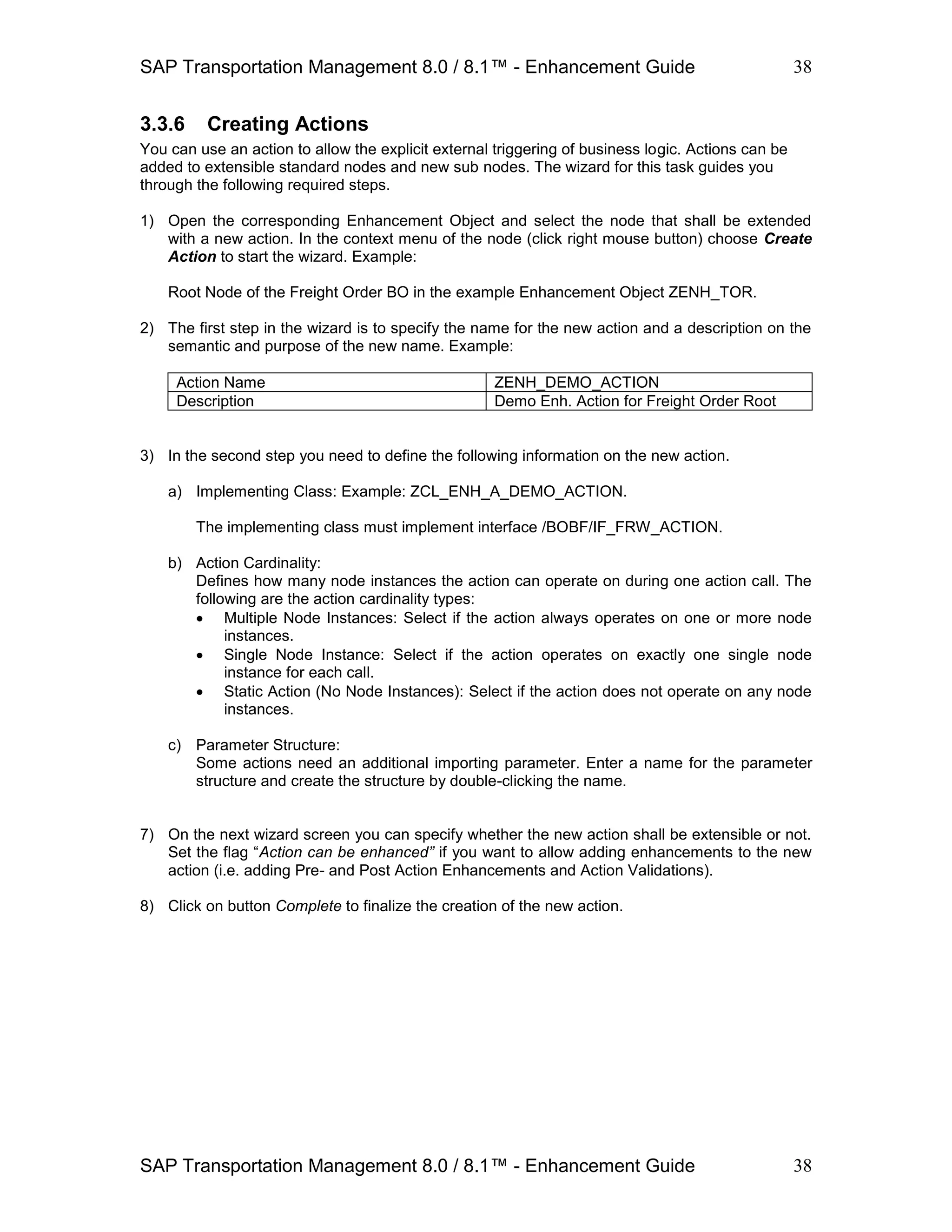 Sap Tm Enhancement Guide Pdf Databases Computer Software And Applications