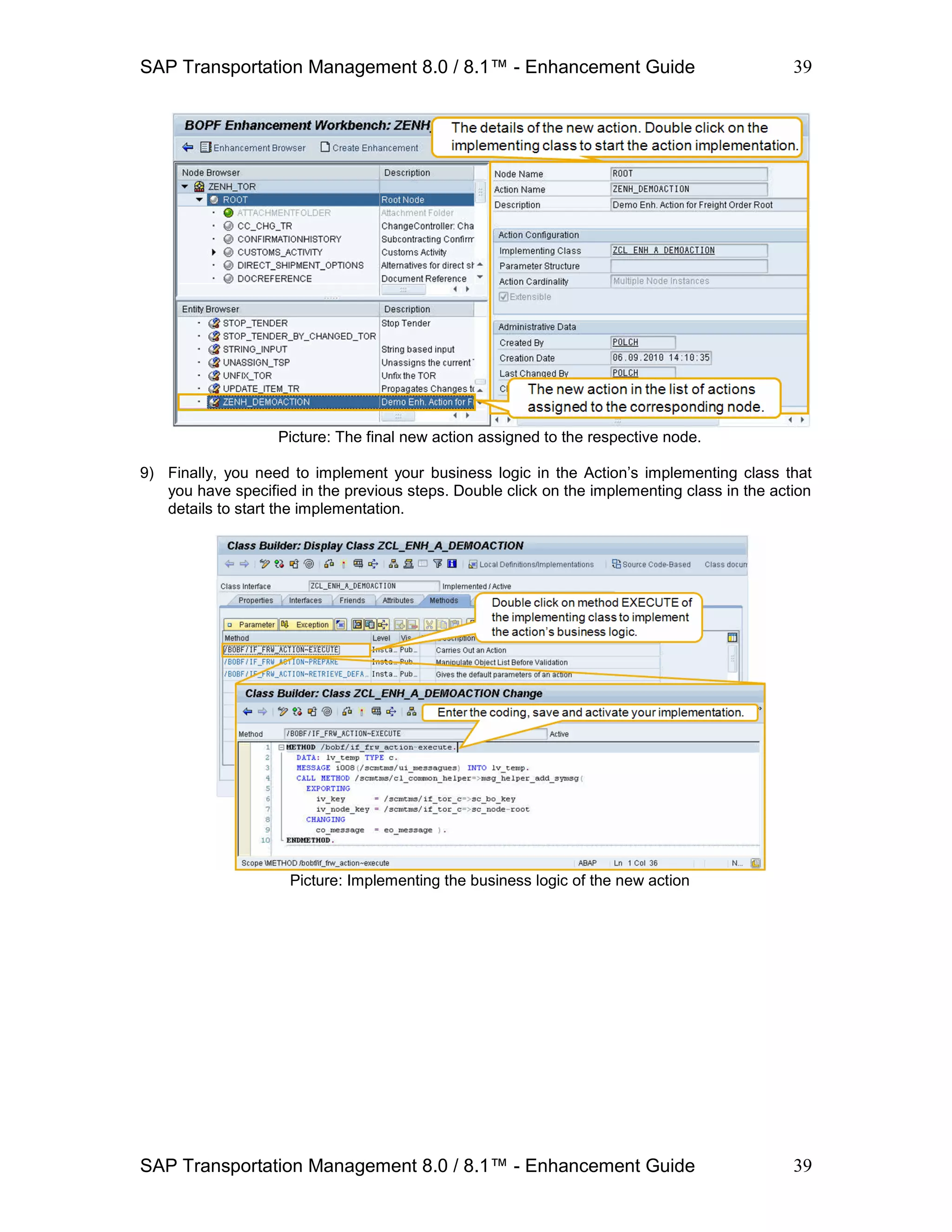 Sap Tm Enhancement Guide Pdf Databases Computer Software And Applications