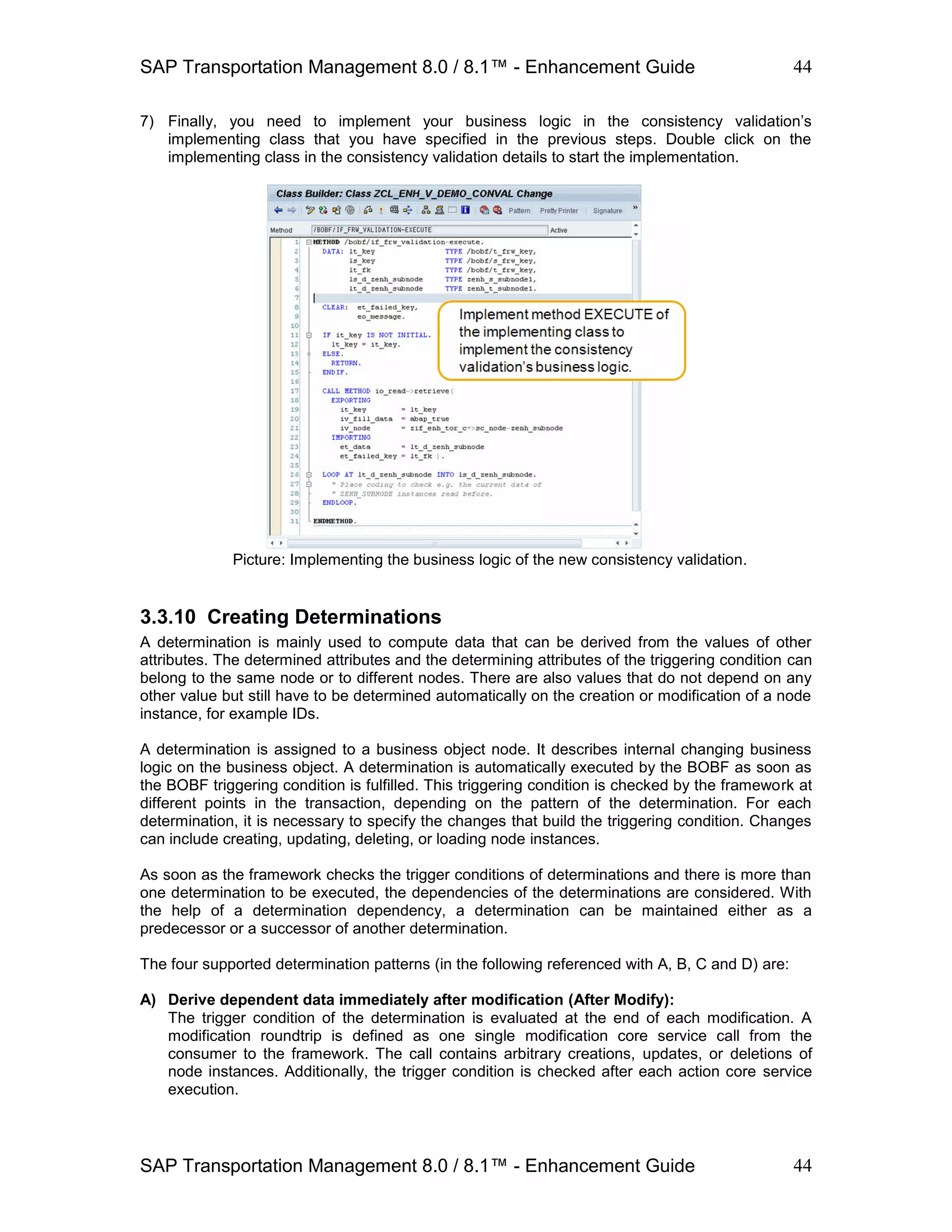 Sap Tm Enhancement Guide Pdf Databases Computer Software And Applications