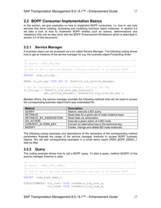 Sap tm enhancement guide | PDF | Databases | Computer Software and Applications
