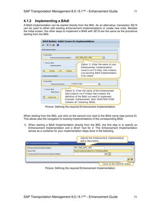 Sap tm enhancement guide | PDF