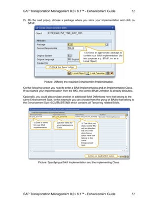 Sap tm enhancement guide | PDF | Databases | Computer Software and Applications