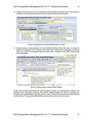 Sap tm enhancement guide | PDF | Databases | Computer Software and Applications