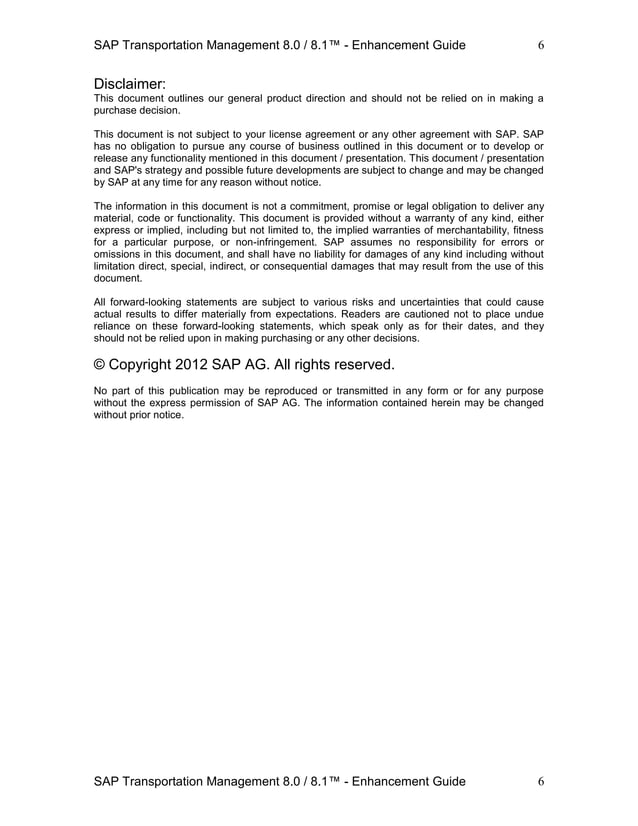 Sap Tm Enhancement Guide Pdf Databases Computer Software And
