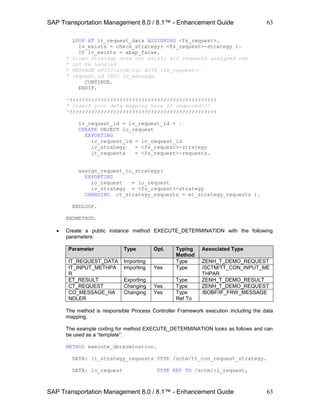 Sap tm enhancement guide | PDF | Databases | Computer Software and ...
