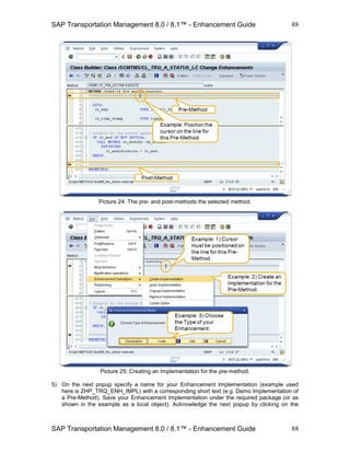 Sap tm enhancement guide | PDF | Databases | Computer Software and Applications