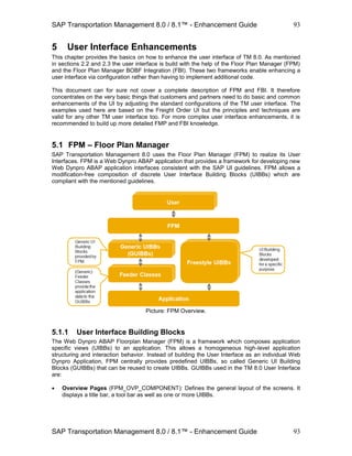 Sap tm enhancement guide | PDF