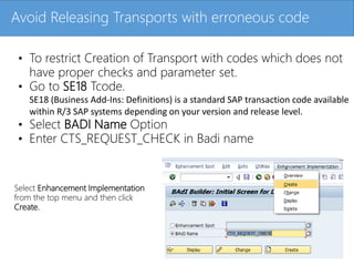 Sap Tips and Tricks Training for End user | PPTX