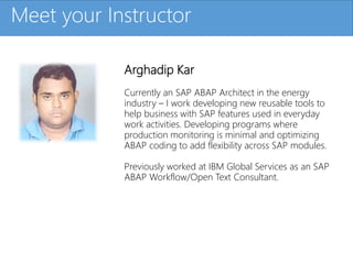 Sap Tips and Tricks Training for End user | PPTX