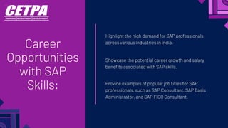 Start Your Journey to Success with SAP Training | PPTX | Education