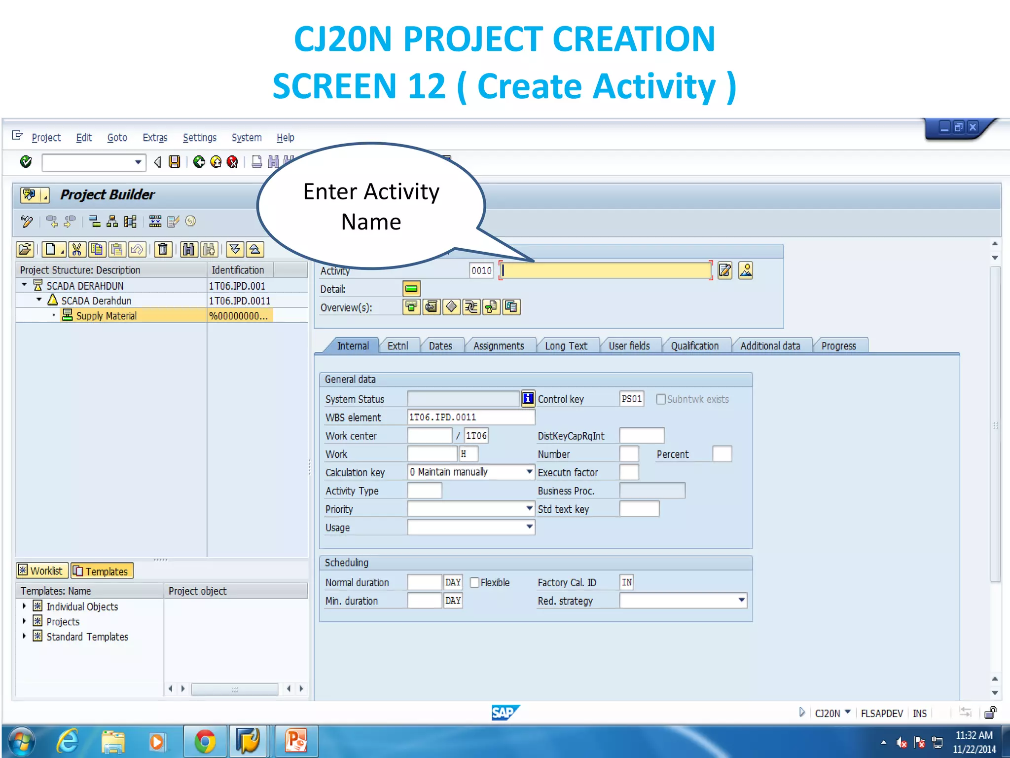 SAP Training ( PS , Material PR , Service PR ,Cost Planning , Budgeting ...