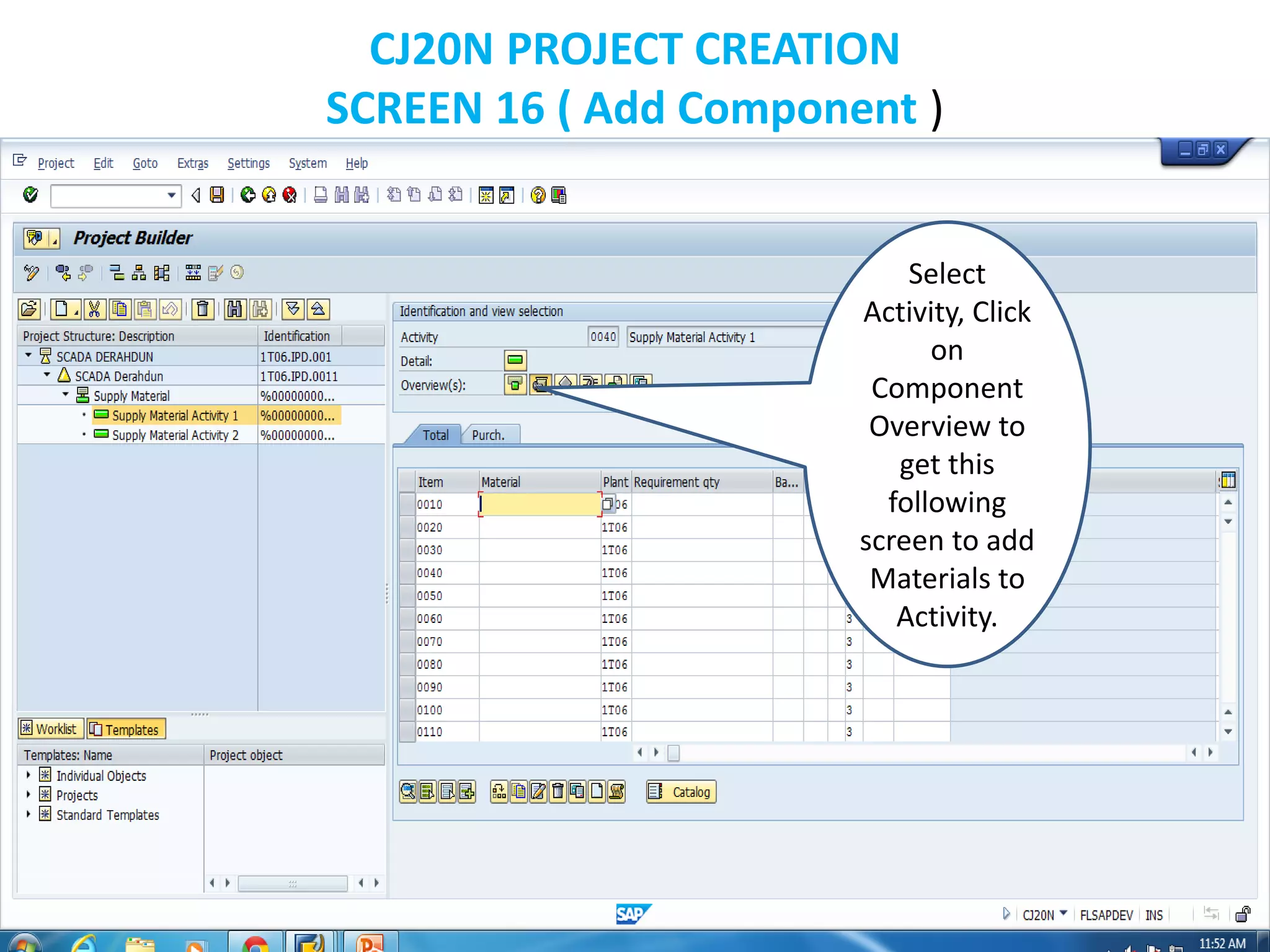SAP Training ( PS , Material PR , Service PR ,Cost Planning , Budgeting ...