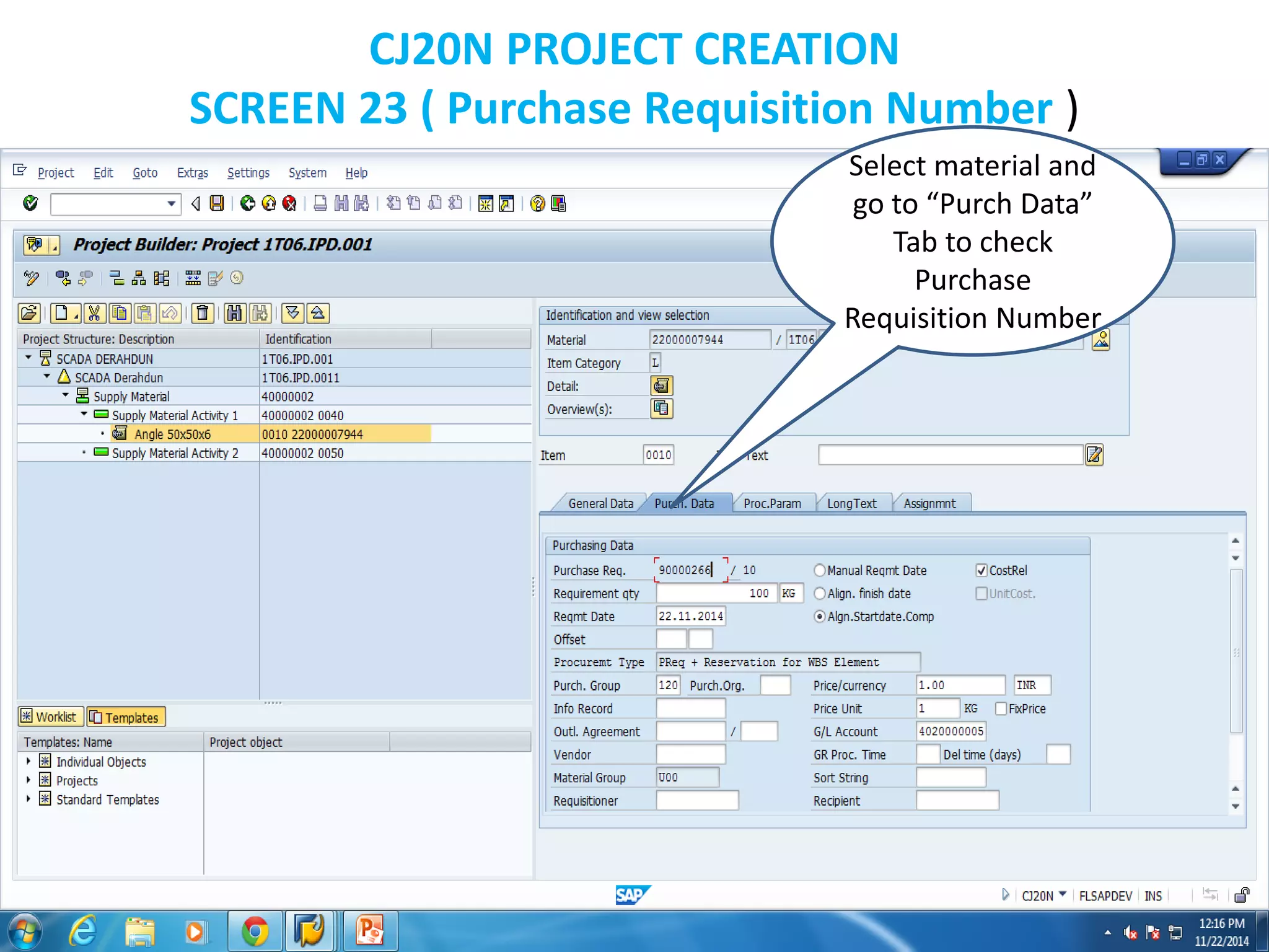 SAP Training ( PS , Material PR , Service PR ,Cost Planning , Budgeting ...