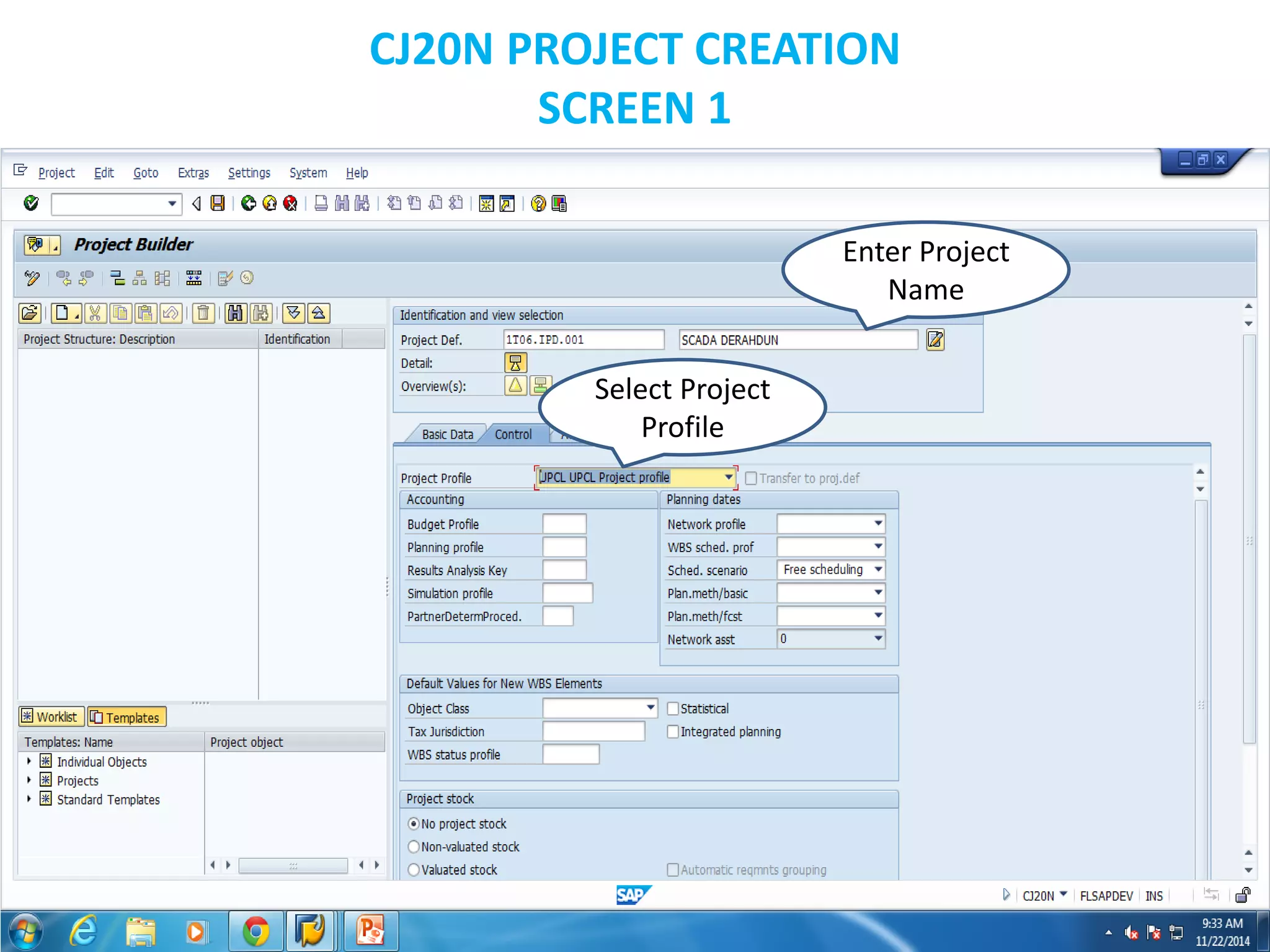 SAP Training ( PS , Material PR , Service PR ,Cost Planning , Budgeting ...