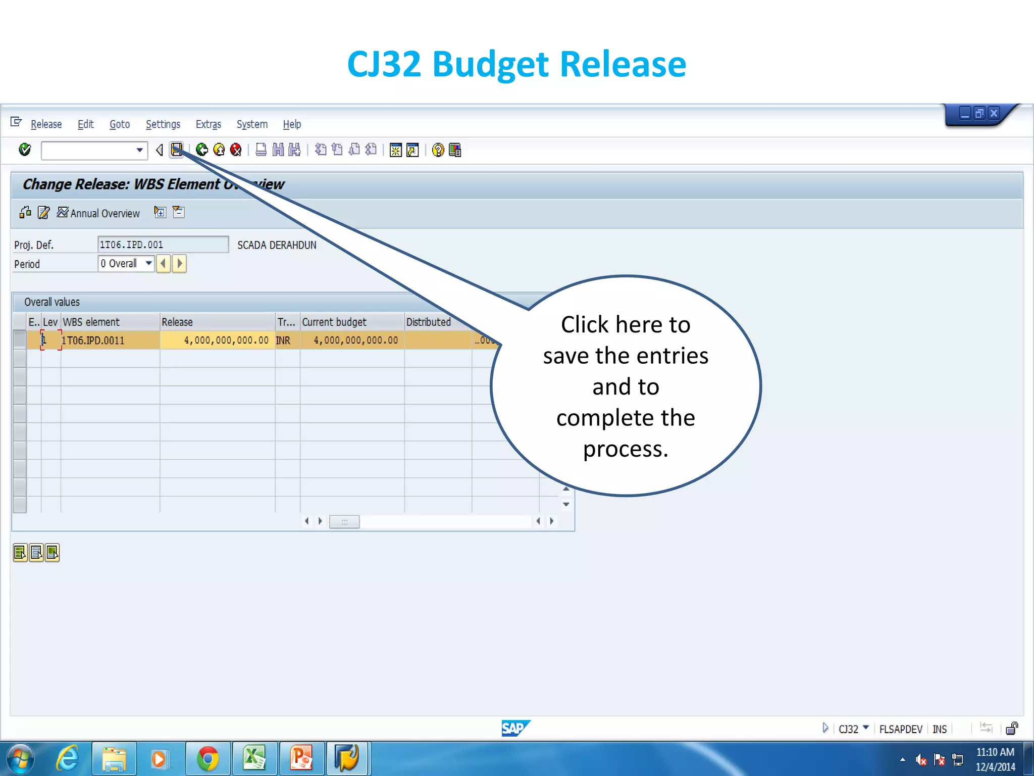 SAP Training ( PS , Material PR , Service PR ,Cost Planning , Budgeting ...