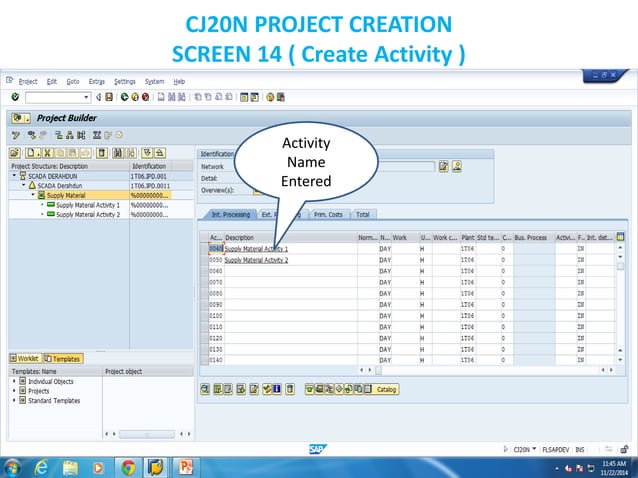 SAP Training ( PS , Material PR , Service PR ,Cost Planning , Budgeting ...