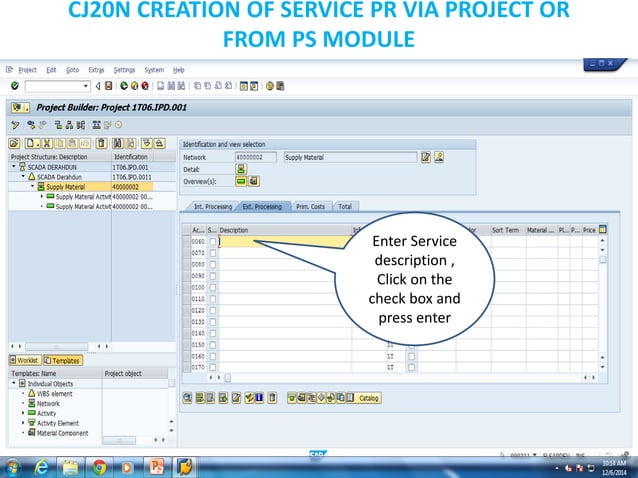SAP Training ( PS , Material PR , Service PR ,Cost Planning , Budgeting ...