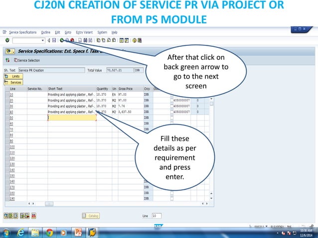SAP Training ( PS , Material PR , Service PR ,Cost Planning , Budgeting ...