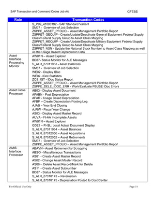 Sap transaction codes | PDF