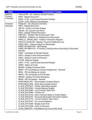 Sap transaction codes | PDF