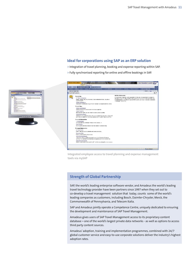 Sap travel management brochure v.5 | PDF