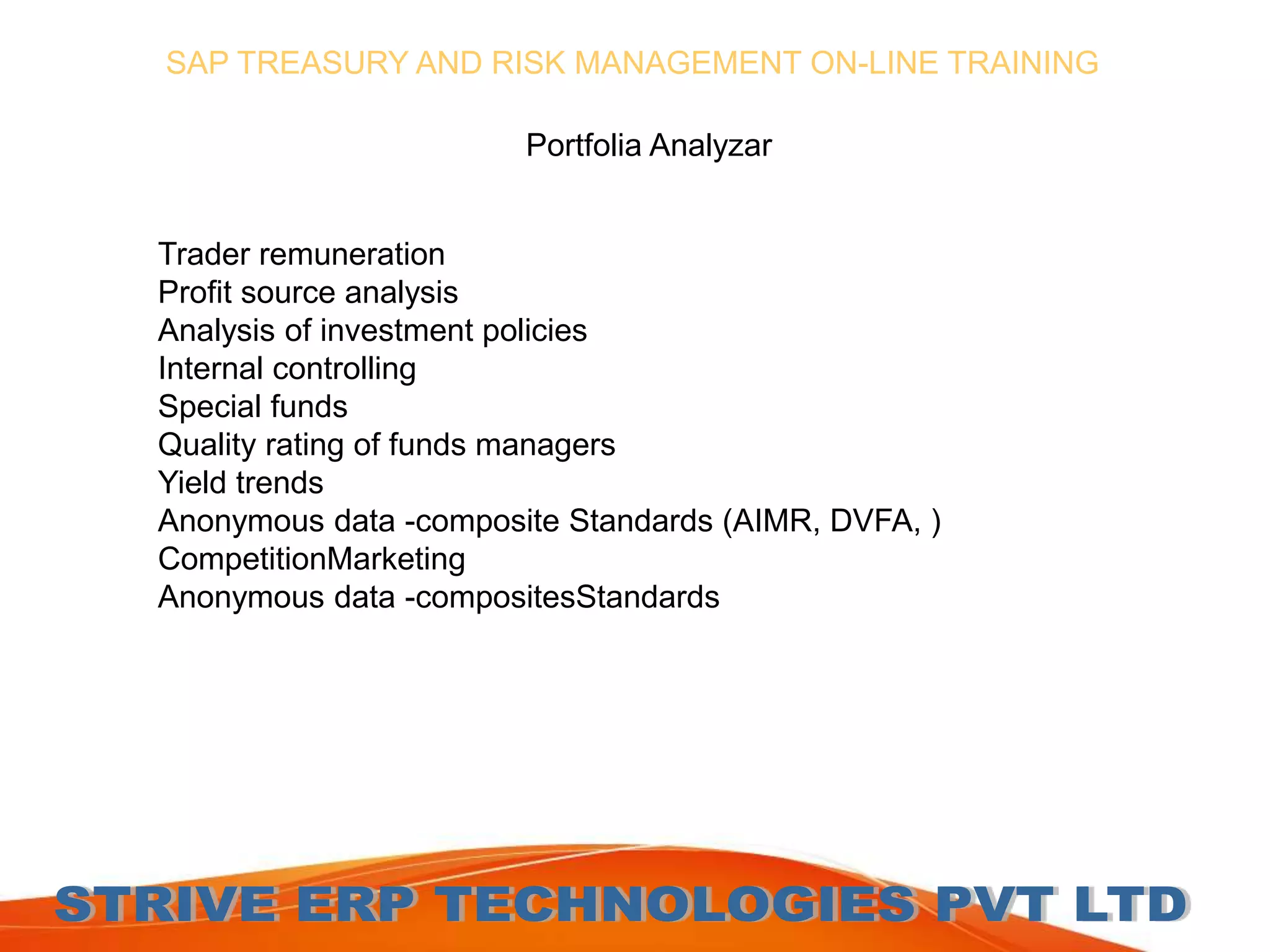 Sap treasury and risk management | PPT