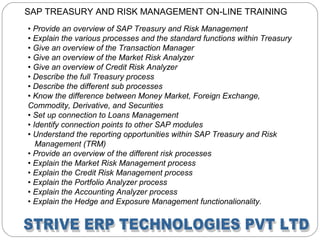 Sap treasury and risk management | PPT