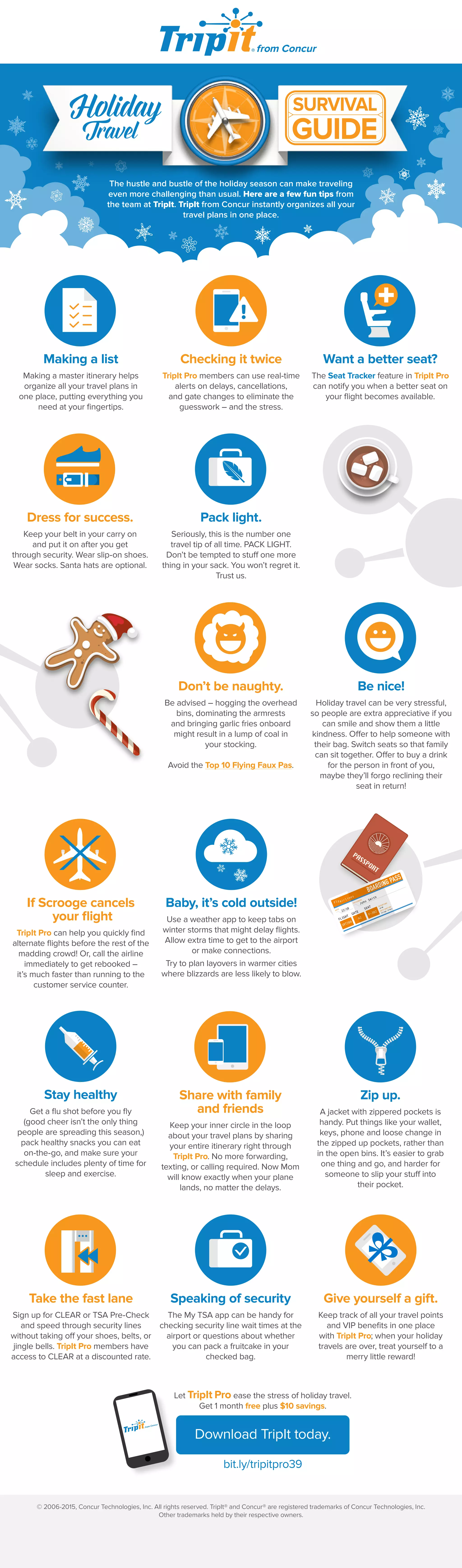 Holiday Travel Survival Guide [Infographic] | PDF