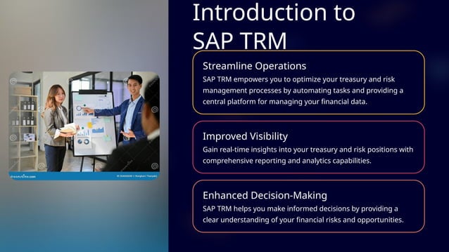 SAP TRM (Treasury & Risk Management) Live Demo Session | PPTX