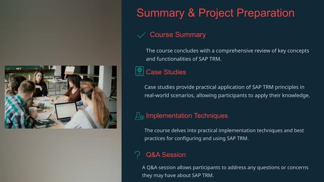 SAP TRM (Treasury and Risk Management) Training PPT | PPTX