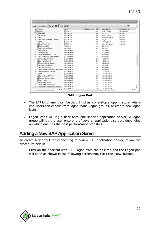 Sap tutorial | PDF
